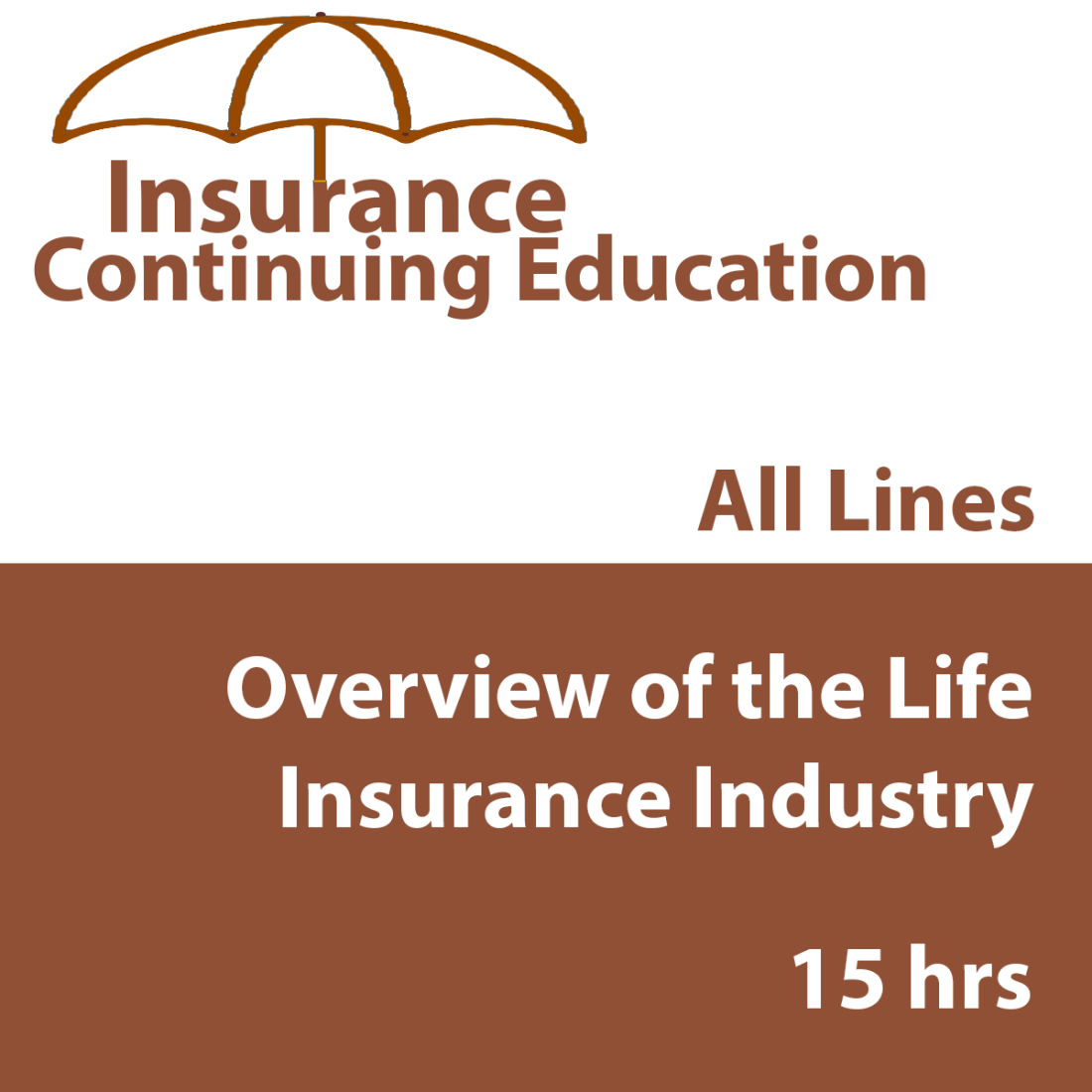 15 hr All Lines CE, Overview of the Life Insurance Industry